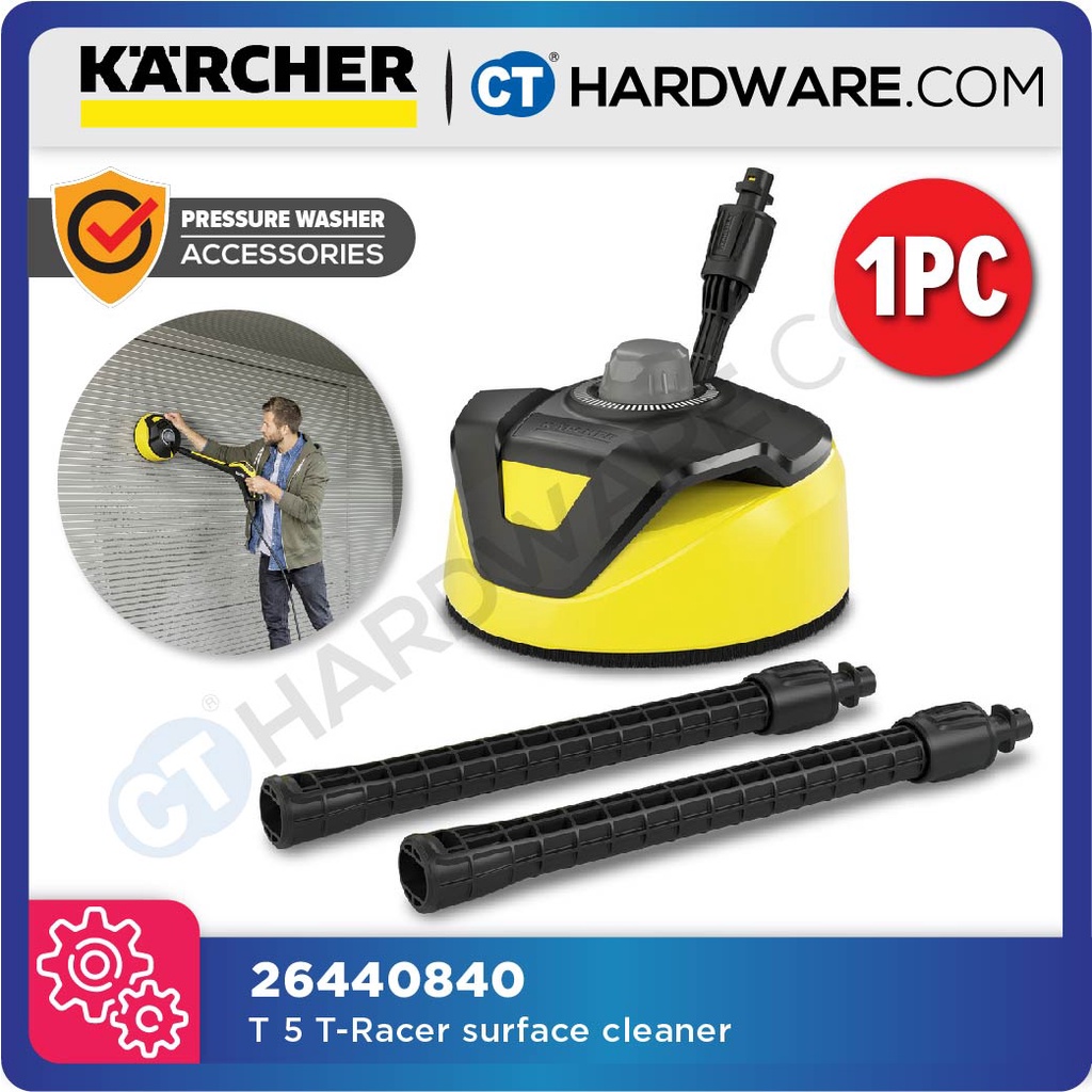 KARCHER 26440840 T5 T-Racer SURFACE CLEANER 28CM FOR K2 - K7 SERIES ...