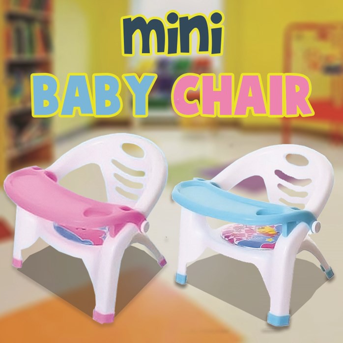 [HIGH QUALITY] Portable Baby Chair Dining Seat with Food Tray (MINI ...