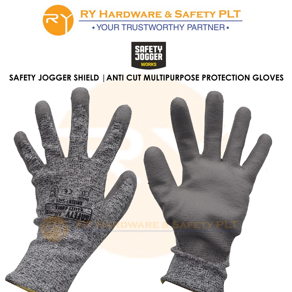 SAFETY JOGGER SHIELD |ANTI CUT MULTIPURPOSE PROTECTION GLOVES | SARUNG ...