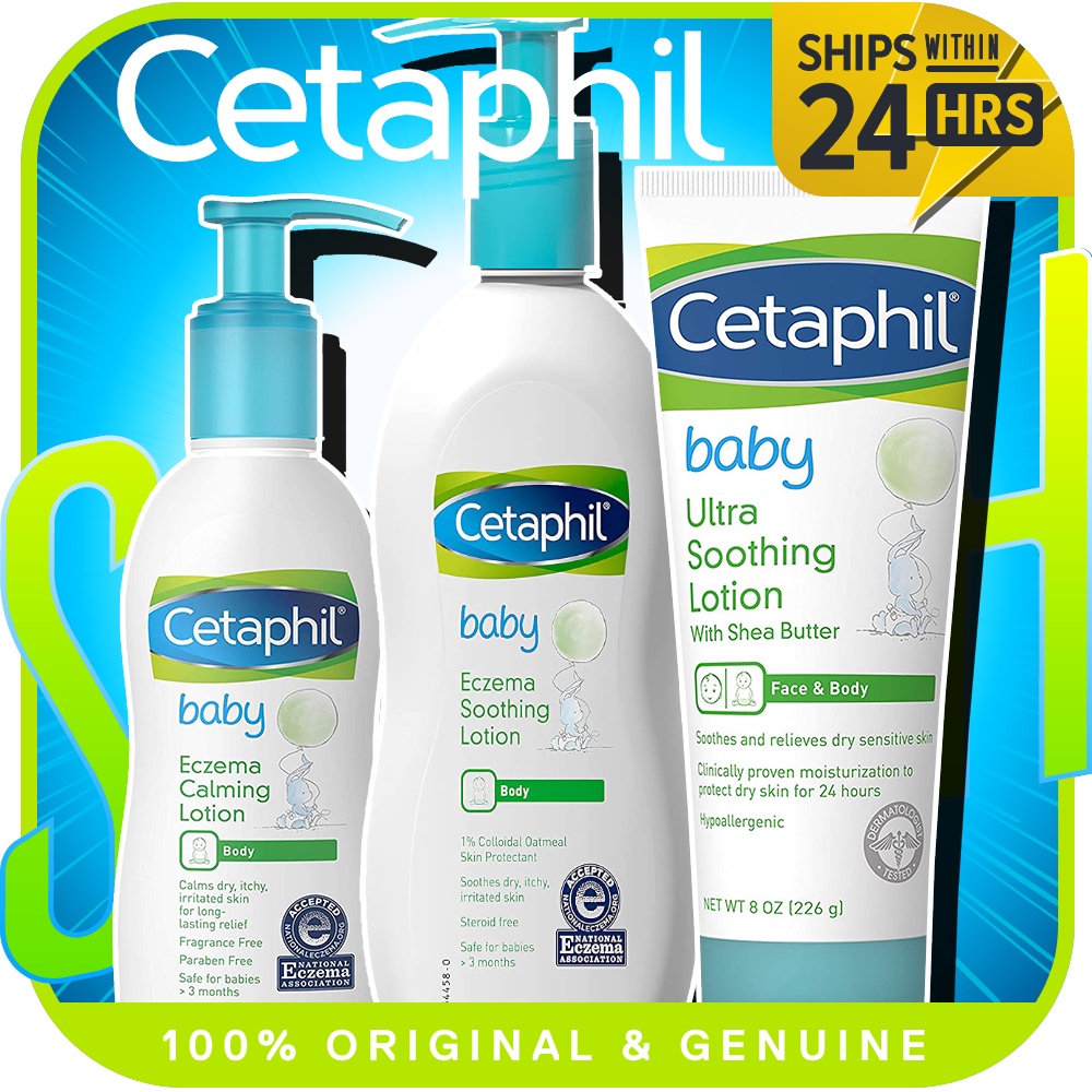 CETAPHIL BABY Eczema Soothing Lotion 296ml / 147ml / Baby Ultra ...