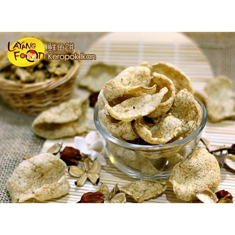 🔸LayangFood-Halal🔸Keropok Ikan Fish Cracker 鲜鱼饼 90g | Shopee Malaysia