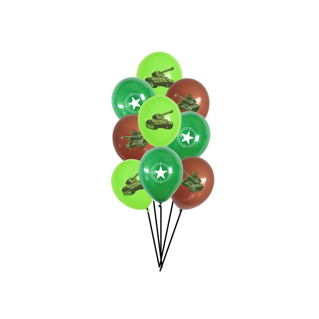 [READY STOCK] Army Soldier Camouflage Paskal Askar Theme Birthday Party ...