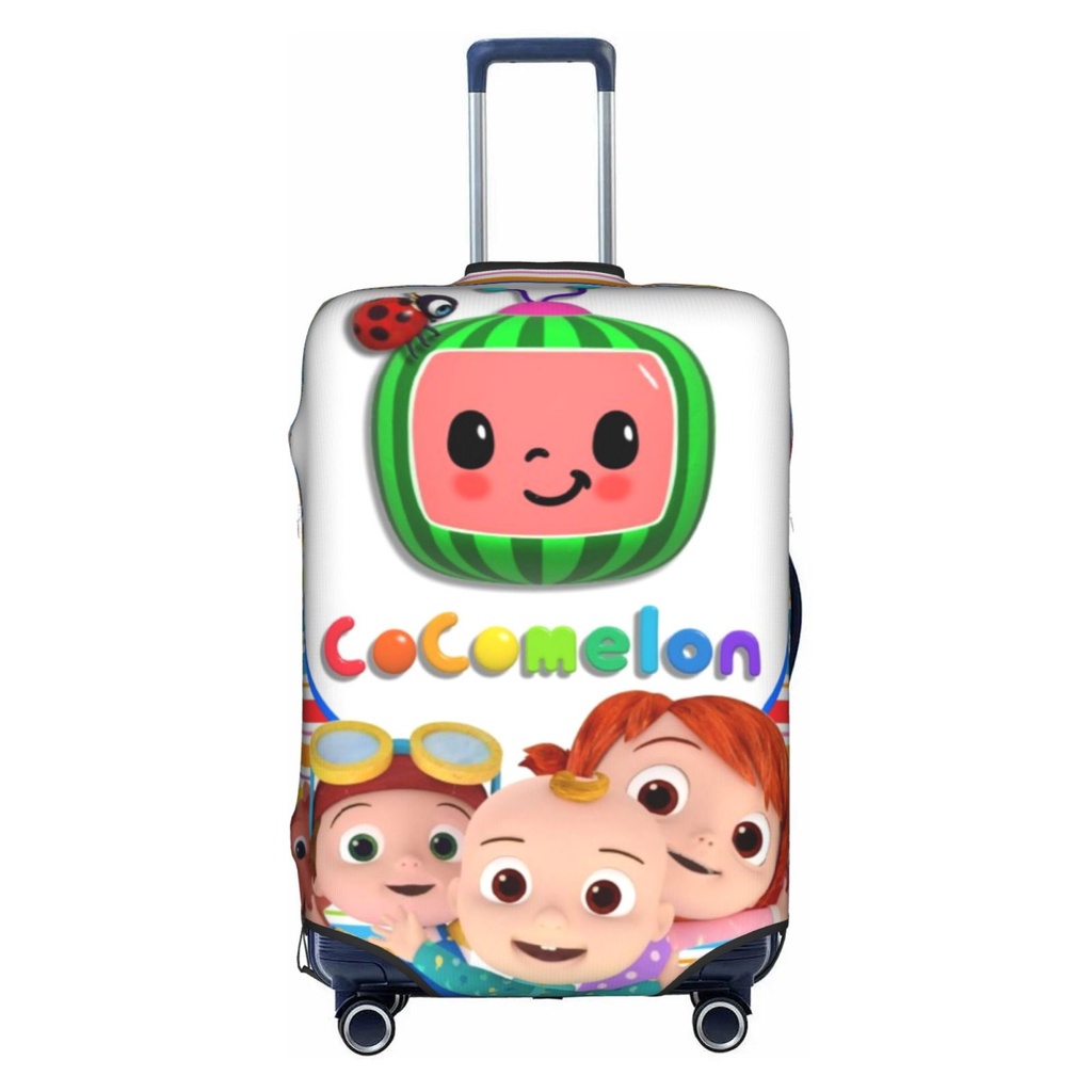 CoComelon Washable Travel Luggage Cover Funny Cartoon Suitcase ...