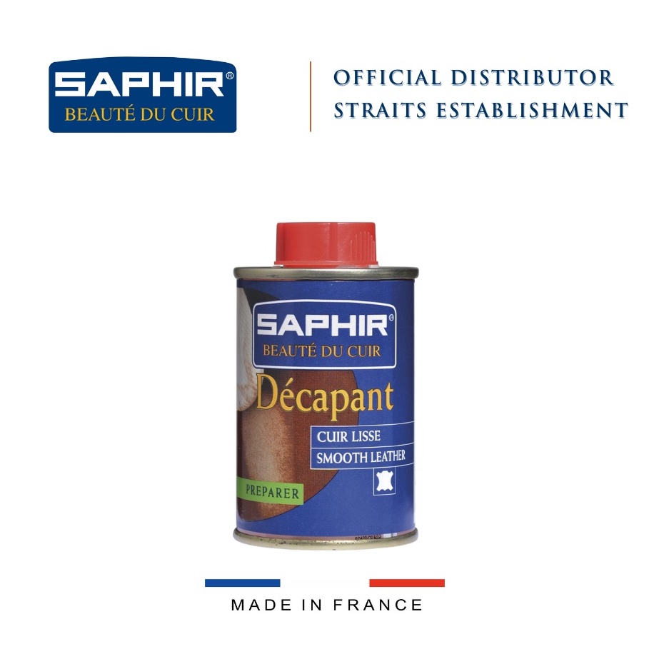 Saphir Beaute Du Cuir Decapant - Leather Stripper (100 ml) | Shopee ...