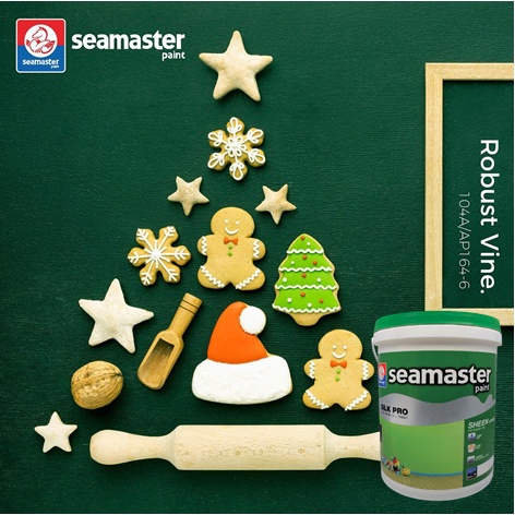 Seamaster Paint Silk Pro 5L Interior Paint Satin Finish | Robust Vine ...