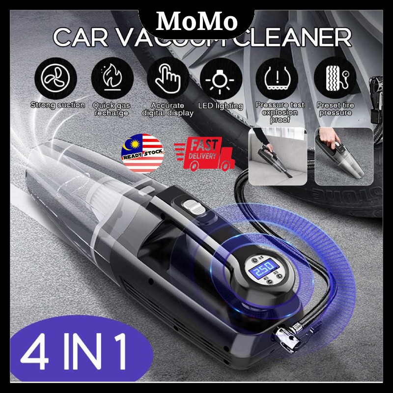 Car 4 in 1 Wireless Car Vacuum Cleaner Wet Dry Auto Portable Vacuums ...