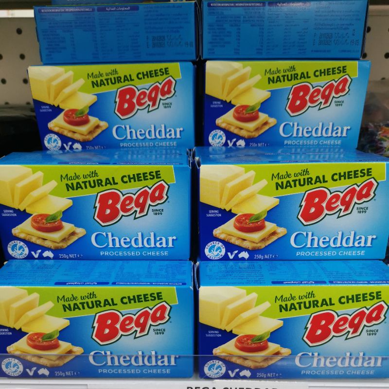 Bega Cheddar Cheese Block 250g | Shopee Malaysia