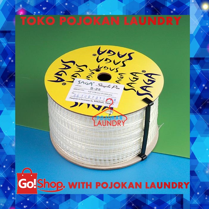 Saga Roll/SAGA Pin/SAGA S 25/Staple Pin SAGA S 25/Top Pin for Brand ...