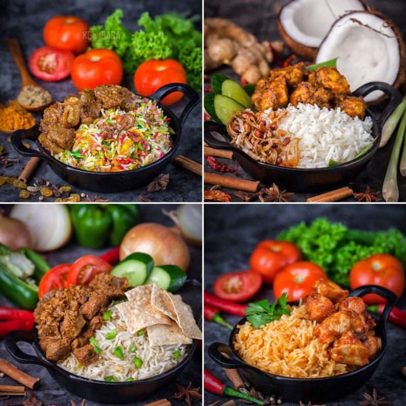 COMBO 10 KEMBARA MEAL - LAMB KUZI x BEEF RENDANG x CHICKEN RENDANG ...