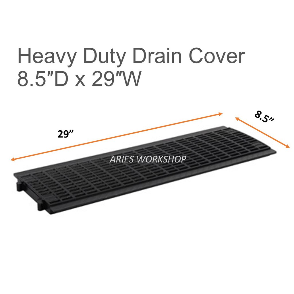 Heavy Duty PVC Drain Cover 8.5″D x 29″W/ Penutup Longkang / Longkang ...