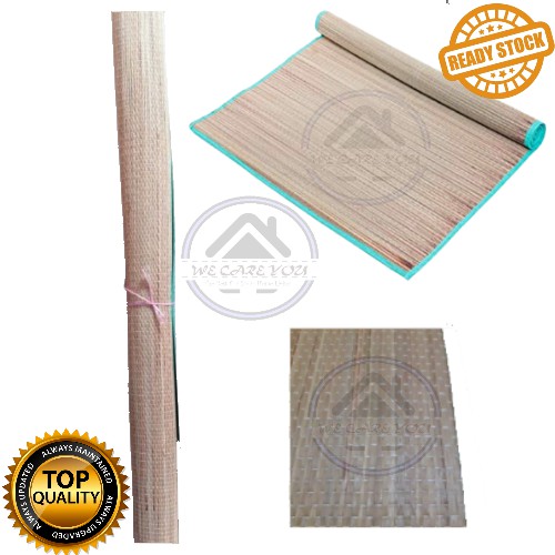Straw Mat 90cm x 180cm Picnic Mat Straw Rugs Carpet / Alas Lantai ...