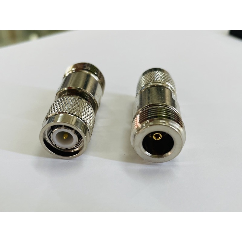TNC TO N ADAPTER / TNC PLUG (MALE / J ) TO N JACK ( FEMALE / K) RF COAXIAL CONNECTOR | Shopee ...