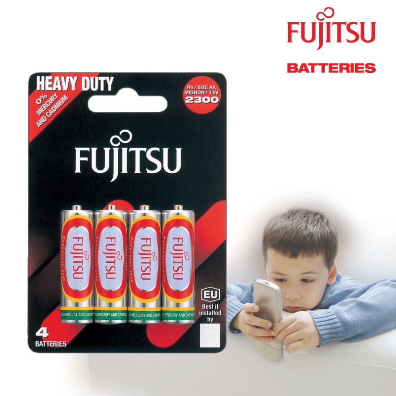 Fujitsu Battery Heavy Duty AA AAA 4pcs | Shopee Malaysia