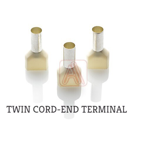 Taiwan Twin Cord-End Terminal / ferrules (100pcs) | Shopee Malaysia