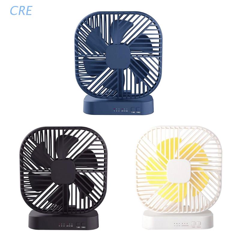 CRE Universal Magnetic Mini Fan USB or 4x AA Battery Powered Desk Fan ...