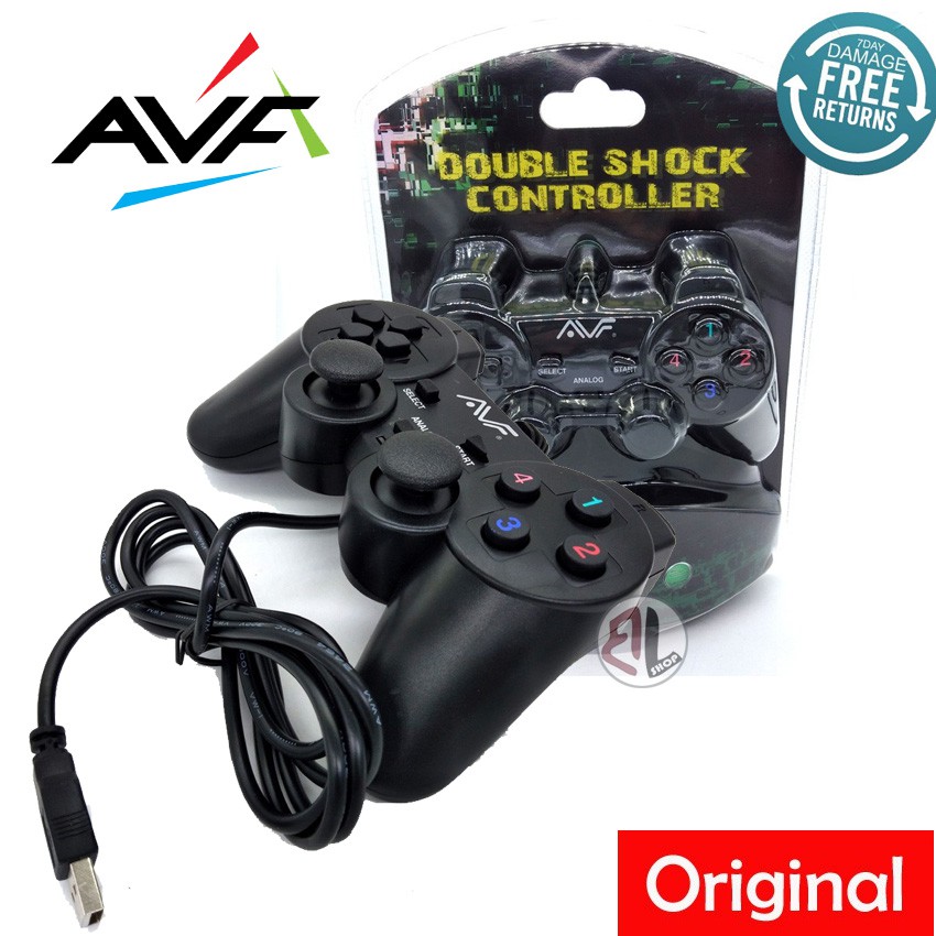 Officia Avf STK-2009 Single Controller Double Shock For Pc / Laptop | Shopee Malaysia