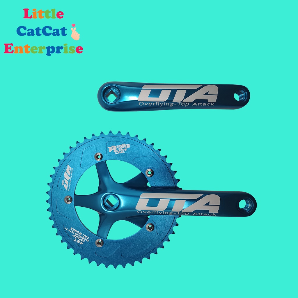 Fixie Bike 700C OTA 48T Fixed Gear Crank Set | Shopee Malaysia