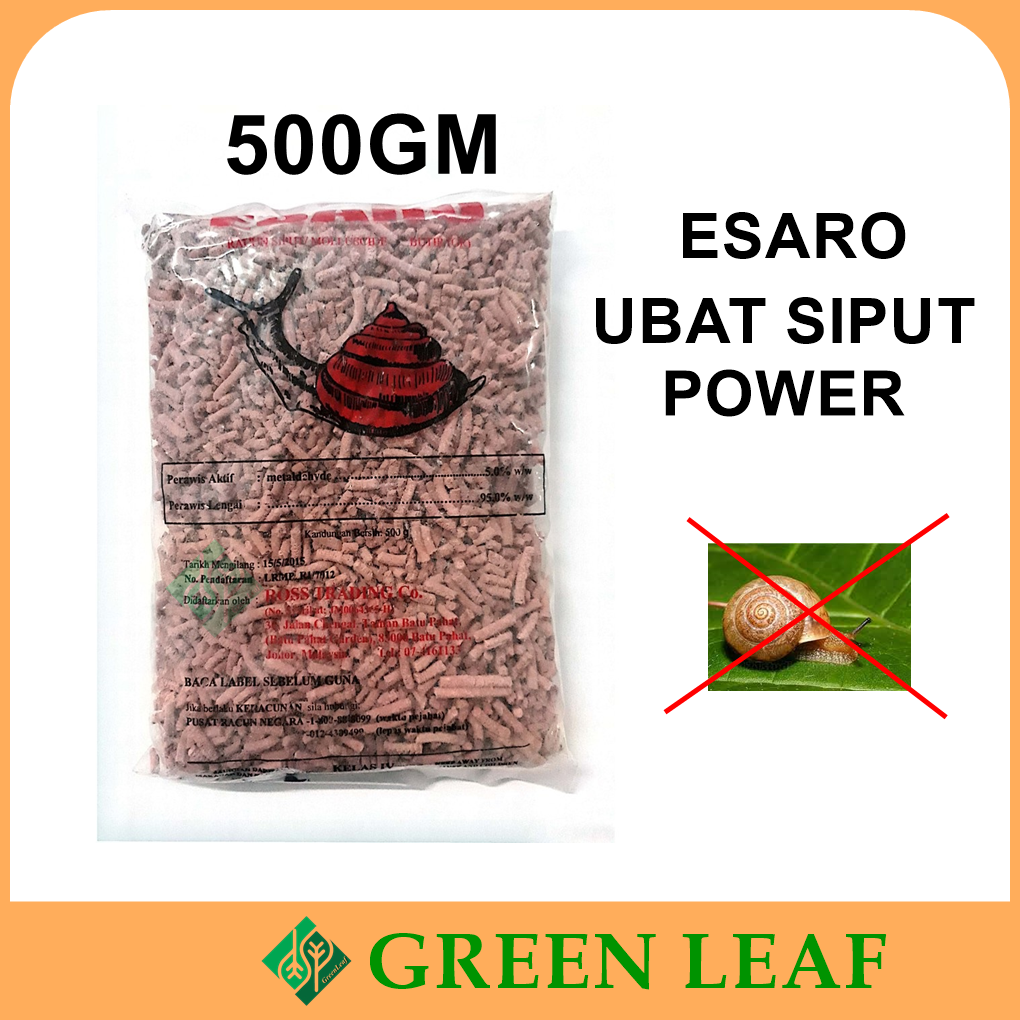 Esaro 500GM Racun Siput Babi Ubat Siput Molluscide Snail Killer ...
