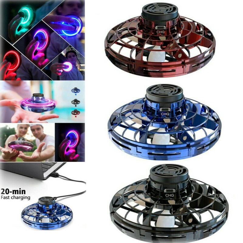 【READY STOCK】New Flynova Fingertip Aircraft UFO Drone RC Infrared ...