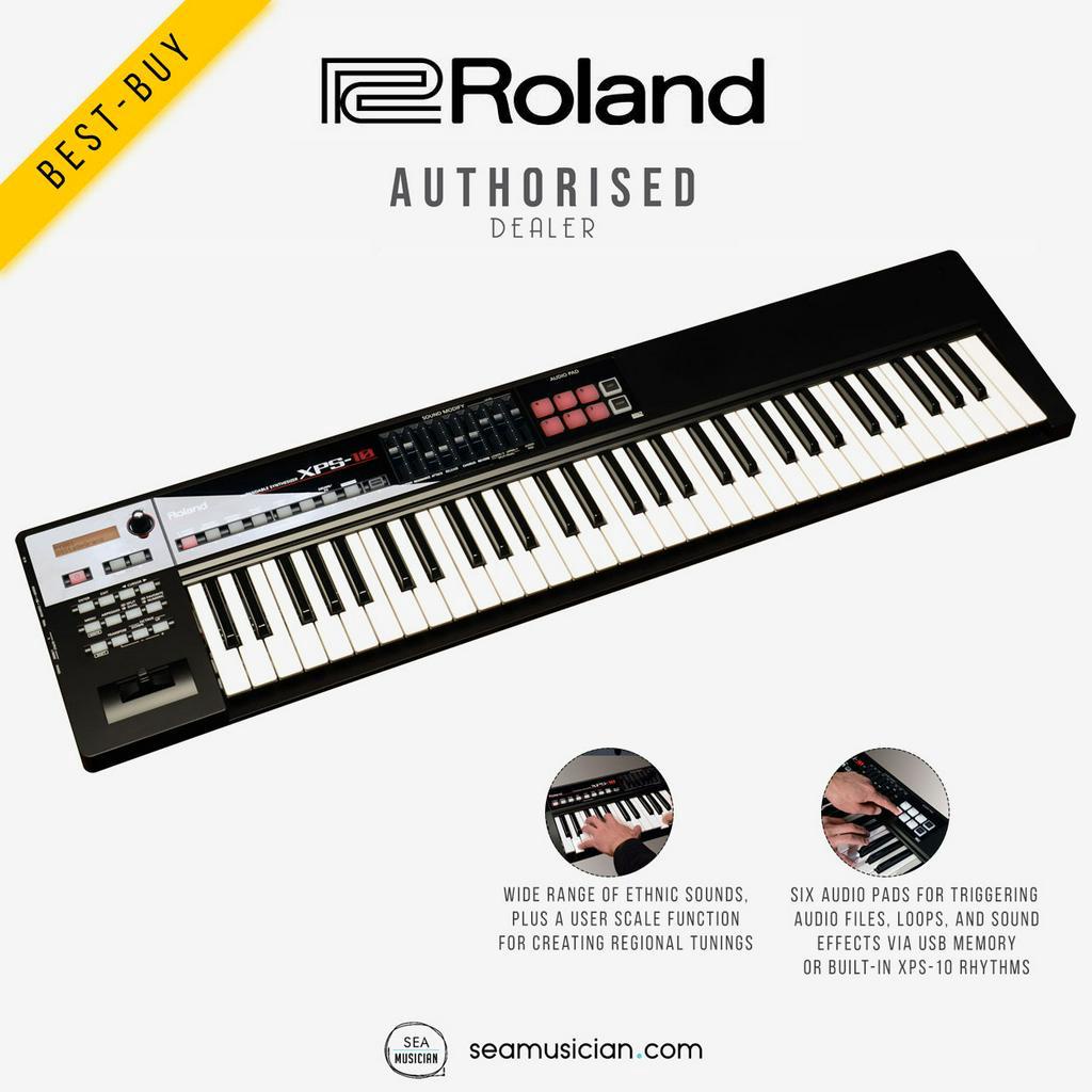 ROLAND XPS 10 EXPANDABLE KEYBOARD SYNTHESIZER (XPS-10/ ROLAND XPS10 ...