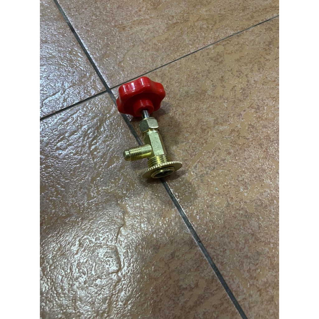 R134A GAS CAR / FRIDGE OLD MODEL TOP UP GAS PETI AIS BOTOL KECIL ...