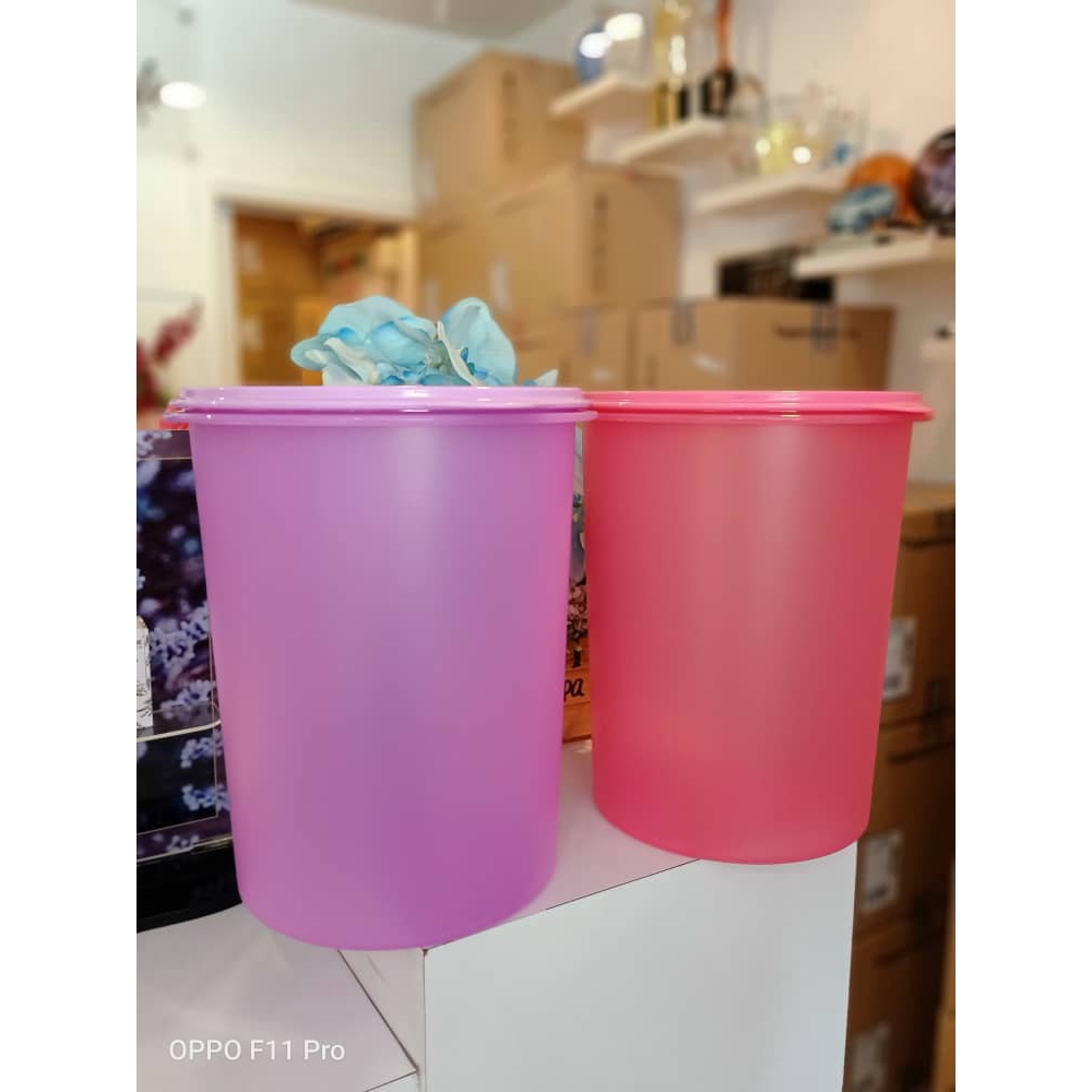 Tupperware Giant Food Container Tall Canister 10L Tong Keropok Kedap Udara Airtight | Shopee ...