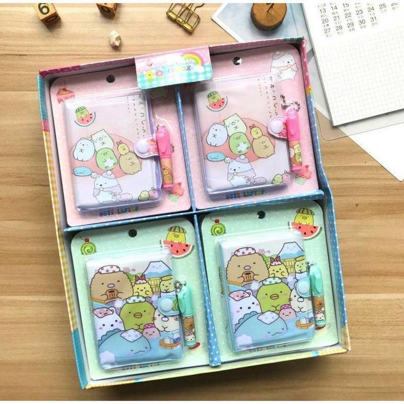 Kawaii Sanrio Kuromi Notebook With Pen Journal Kpop A7 Cute Lined ...