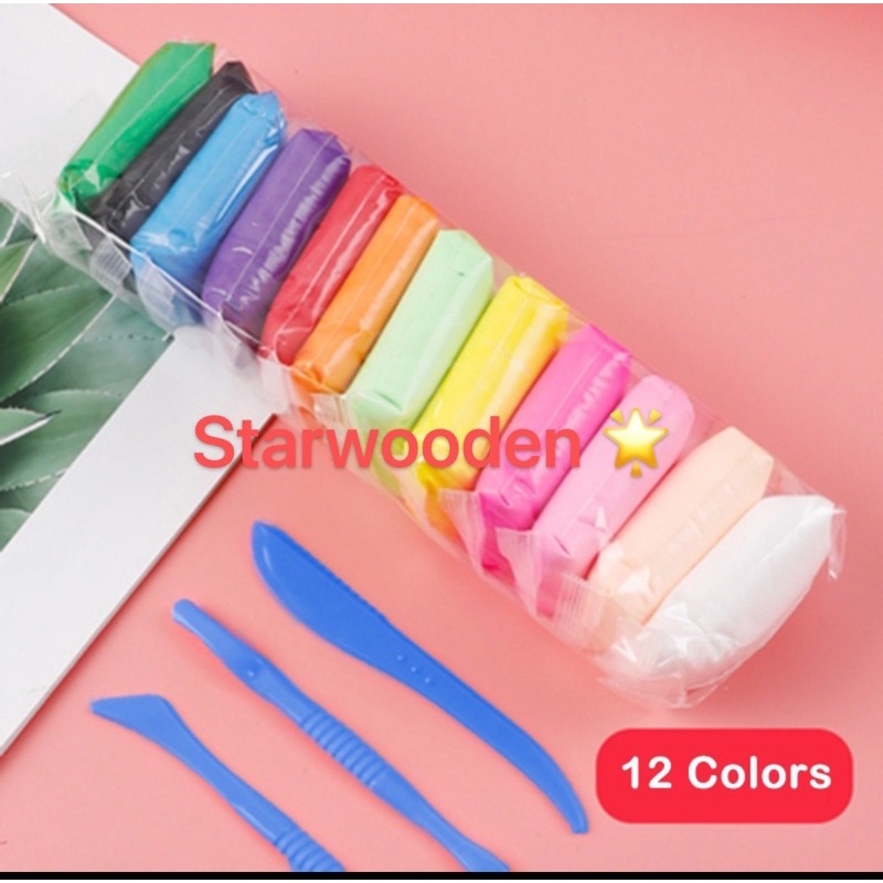 Non-Toxic Air Dry Clay For Kids Modeling Bouncing Clay Super Light Foam ...