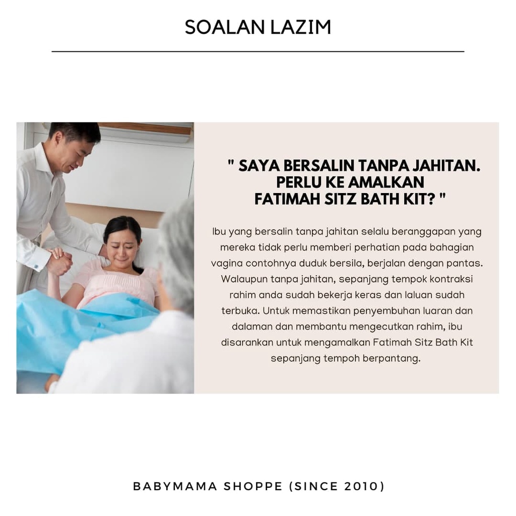 SET BERTANGAS FATIMAH SITZ BESEN TANGAS MAK KUNTUM IBU HAMIL ...