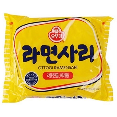 Ottogi Ramen Sari 110g Korean Instant Noodle 韩国 不倒翁空面 方便面 拉面 오뚜기 라면사리 110g | Shopee Malaysia