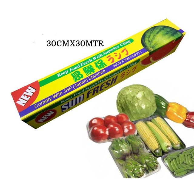 SUN FRESH CLING FILM 30CM X 30CM | Shopee Malaysia
