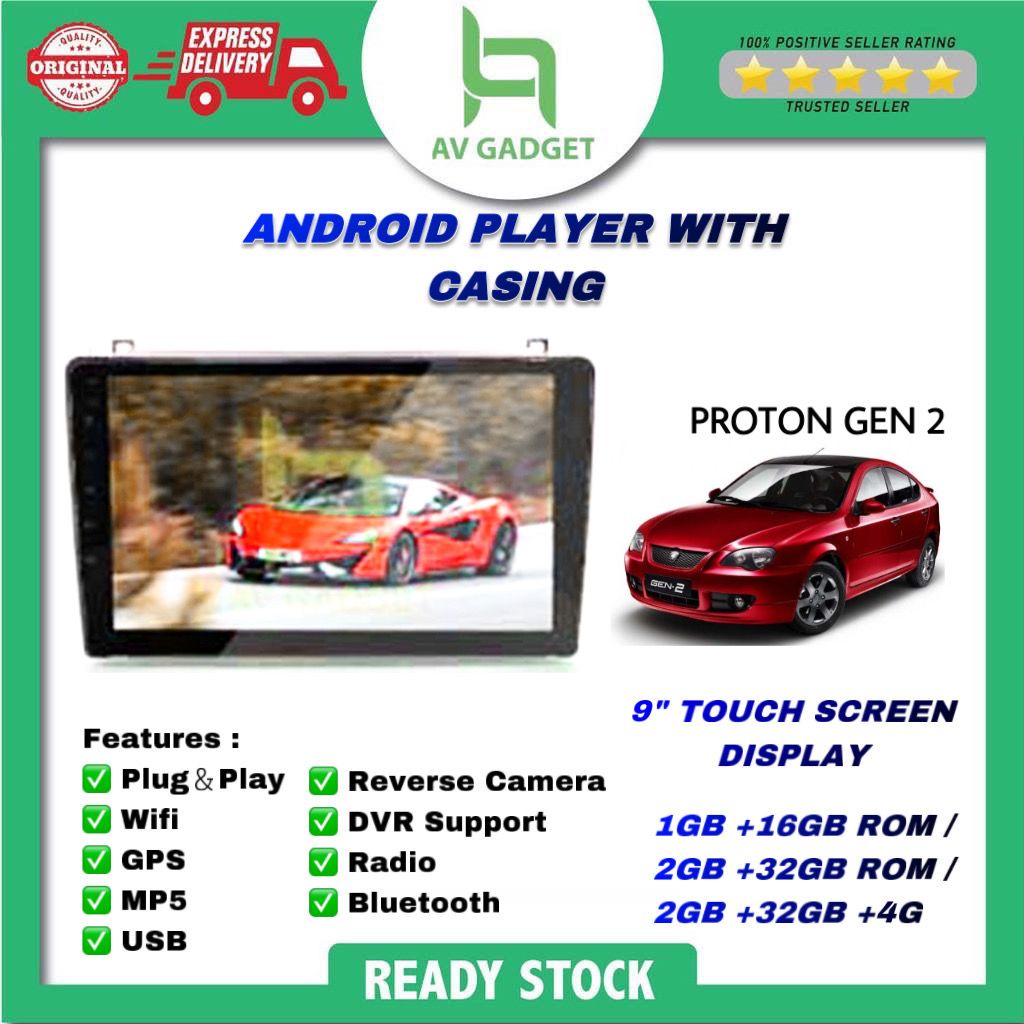 [Free Reverse Camera] Proton Gen 2 Fultron 9" Car Android T3L Player ...