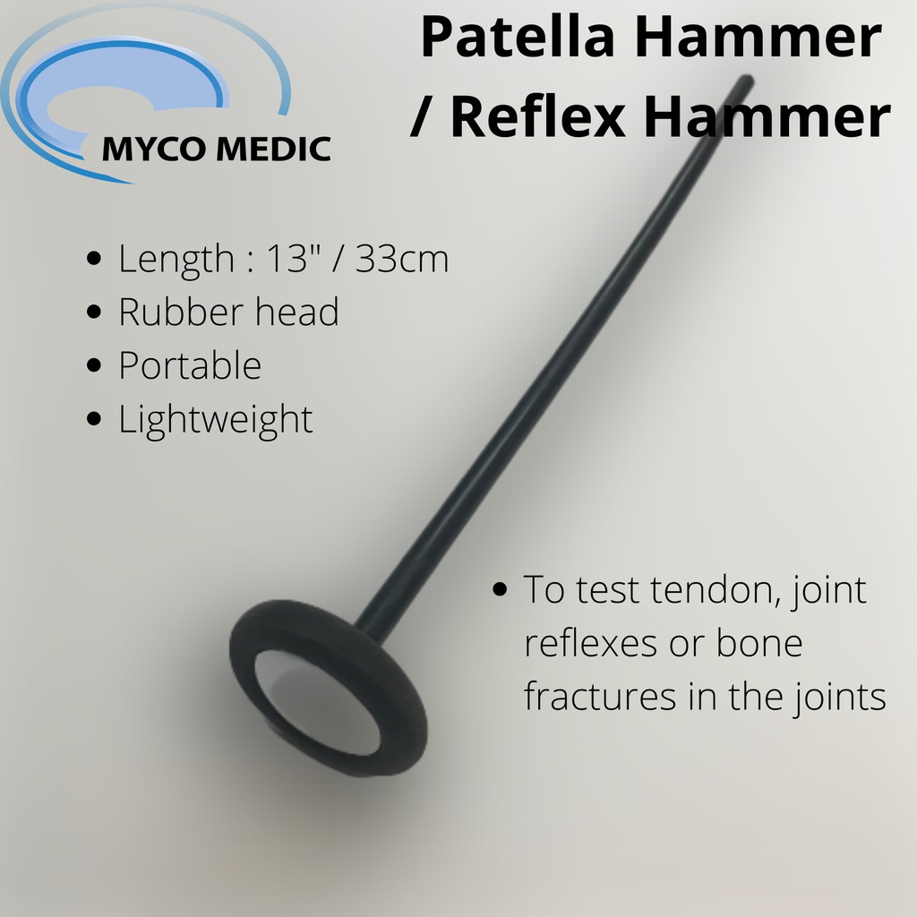 Reflex Hammer / Patella Hammer / Test Deep Tendon Reflexes / Tomahawk ...