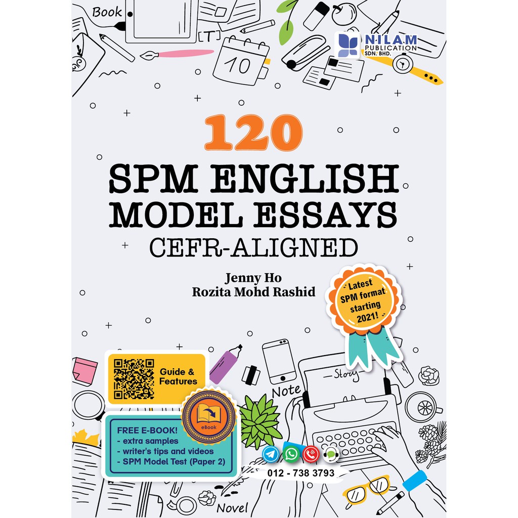 120 SPM English Model Essays (CEFR-aligned) (2021) | Shopee Malaysia