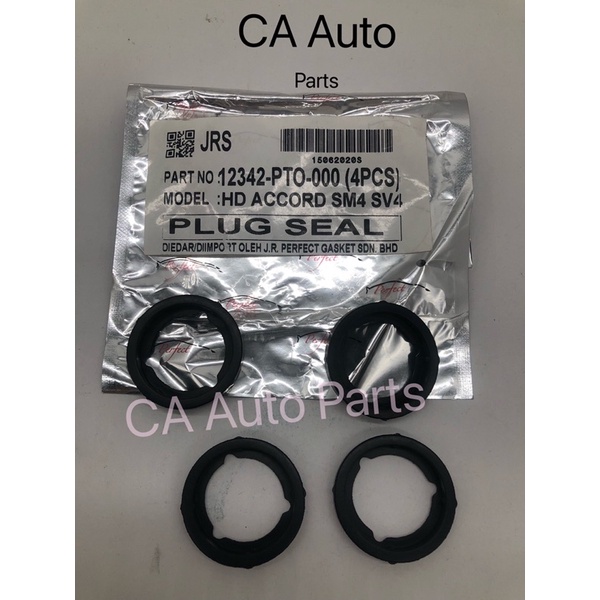Honda Accord SM4,SV4 Perfect 12342–PTO-000 Plug Seal (4Pcs) | Shopee ...