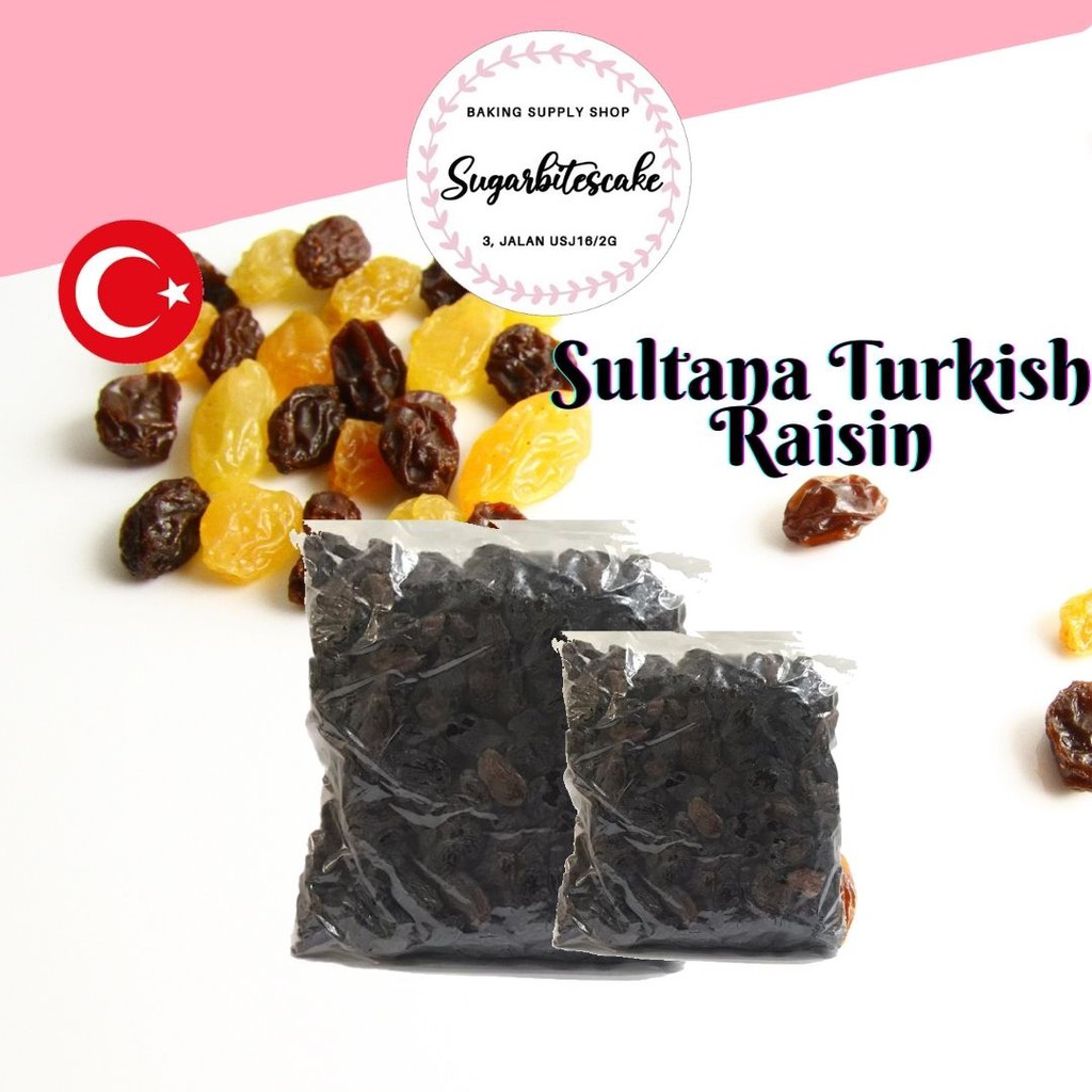 Turkish Sultana Raisins 250G/500G | Shopee Malaysia