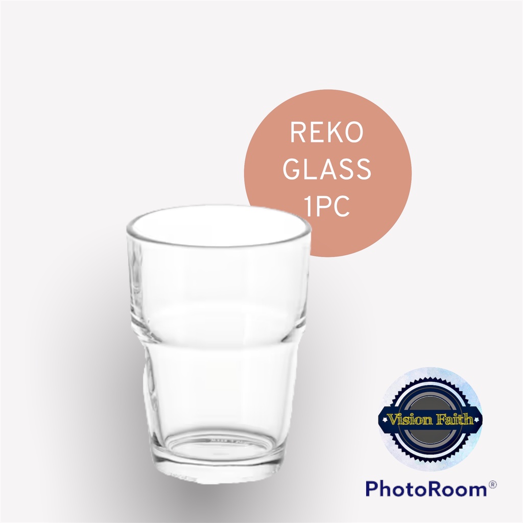 REKO Clear Glass 17cl (1pc) | Shopee Malaysia