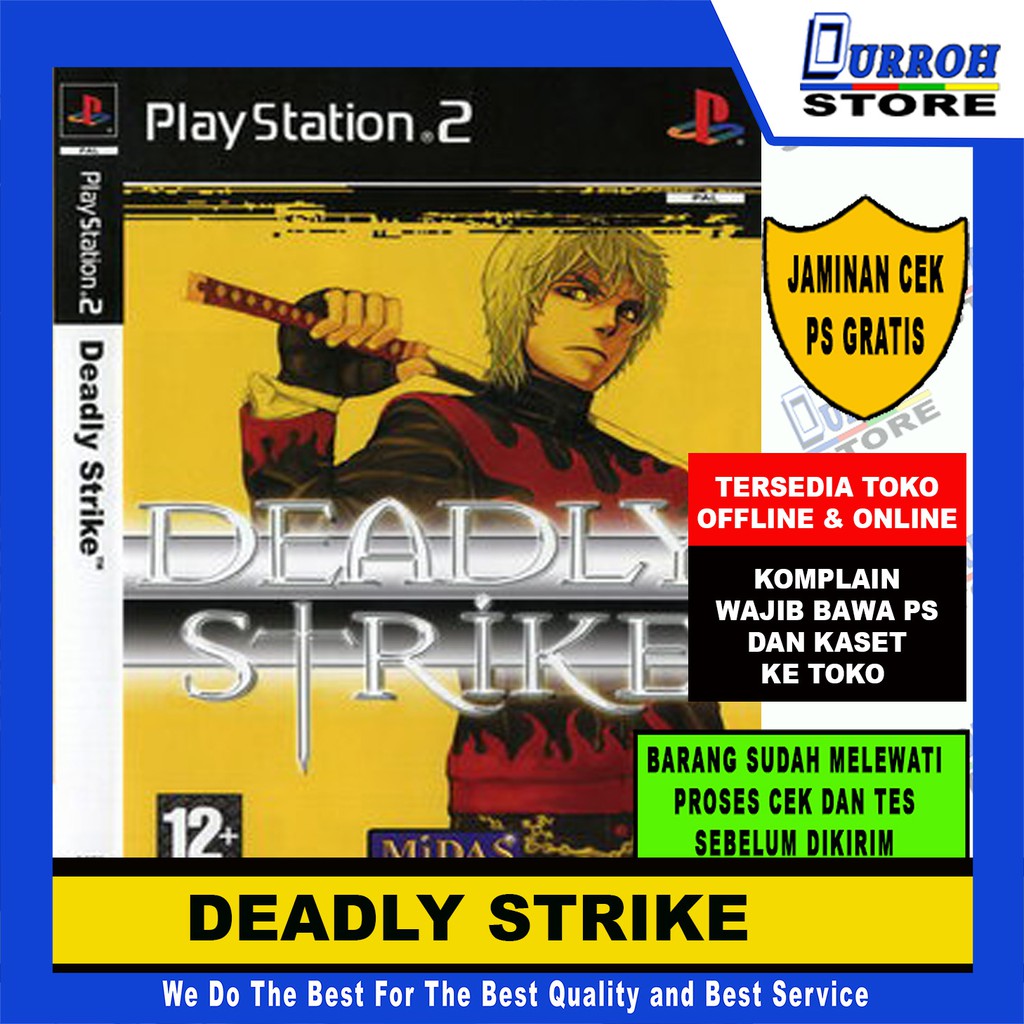 Ps 2 / PS2 DEADLY STRIKE GAME CASSETTE | Shopee Malaysia