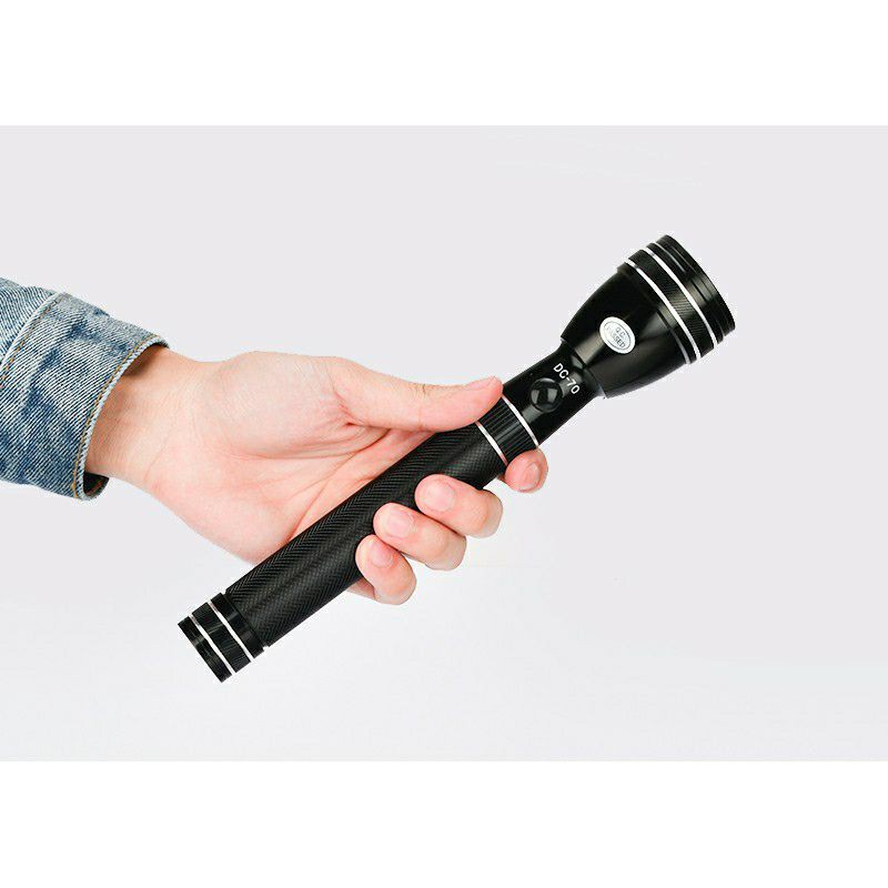 JAPAN TORCH LIGHT LONG Range DC-70 DC-80 DC-90 DC-100 LED Rechargeable ...