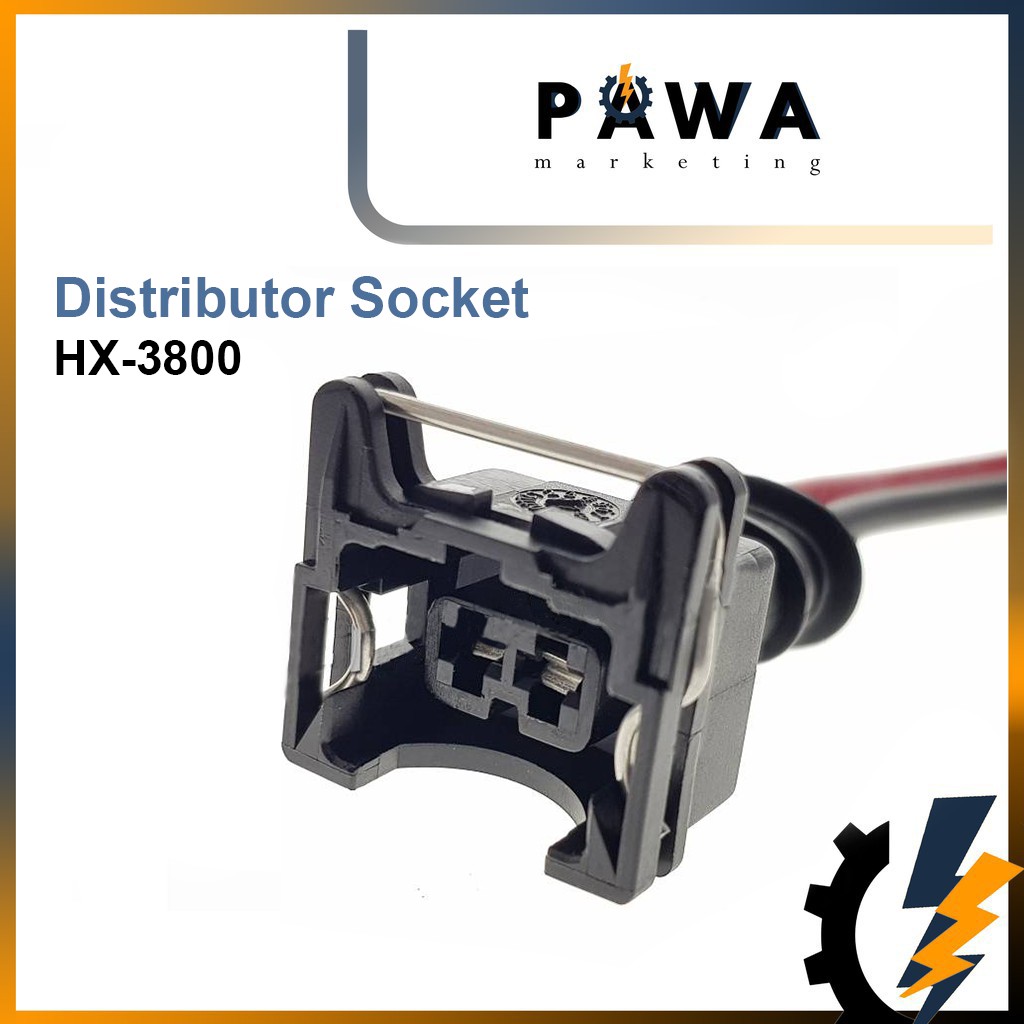 2 Pin Proton Wira Saga Waja Distributor Socket Connector HX3800 ...