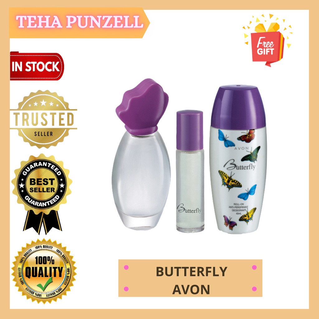 PERFUME BUTTERFLY ORIGINAL AVON 🌸30ml | Shopee Malaysia