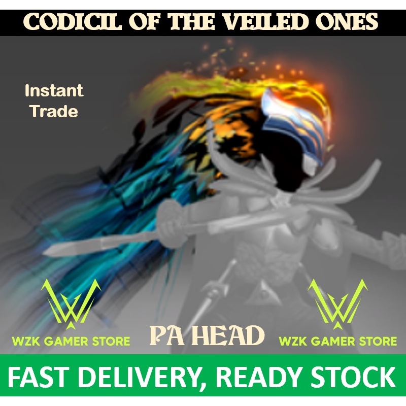【Instant Stock】DOTA2 Phantom Assassin (PA) Codicil of the Veiled Ones ...