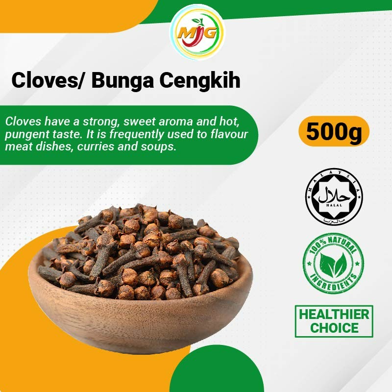 Ez Bizy Bunga Cengkih / Cloves - 500g Cooking Ingredients Rempah Spices ...