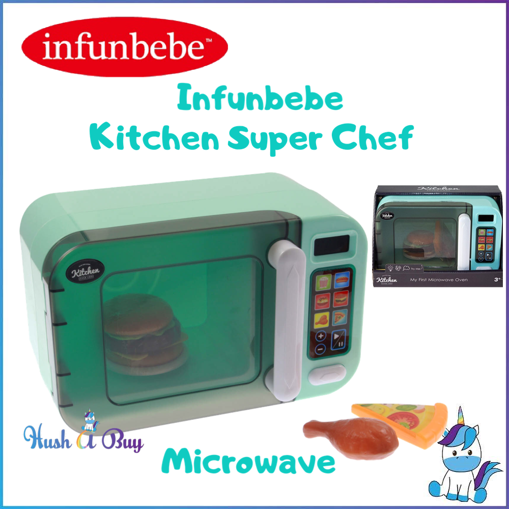 Chef Super Dapur Infunbebe - Ketuhar Gelombang Mikro - 3 Tahun+ ...