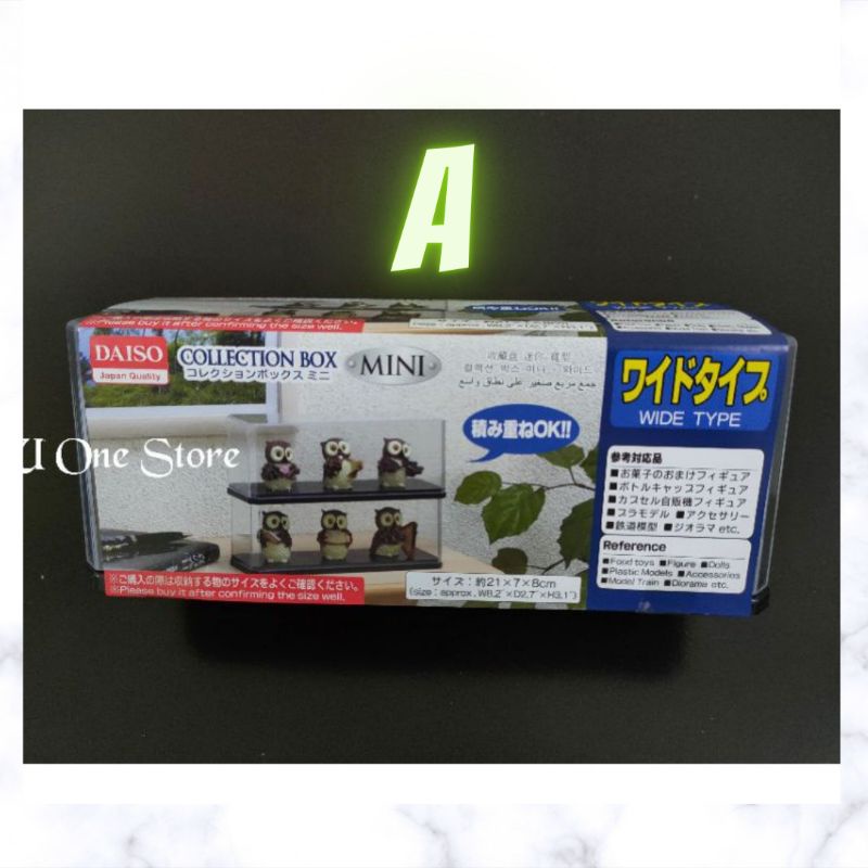 Daiso Japan Mini Collection Stackable Display Box | Shopee Malaysia