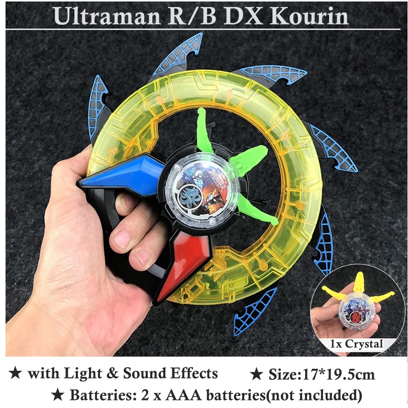 Ultraman RB DX Kourin & Ultraman Crystal Toy Mainan Ultraman Trigger ...