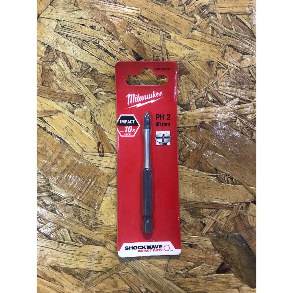 MILWAUKEE SCREW DRIVER BIT 90MM PH2 / 50MM PH2 | Shopee Malaysia