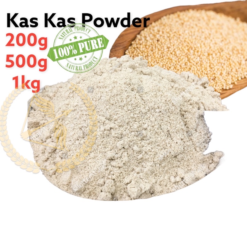 Kas Kas powder / Serbuk Kaskas / Poppy Seed Powder | Shopee Malaysia