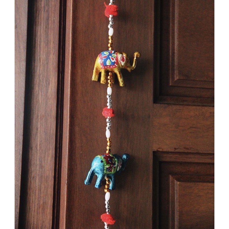 Handmade Long Elephant Hanging Decoration Home Decoration/Festive Decor ...