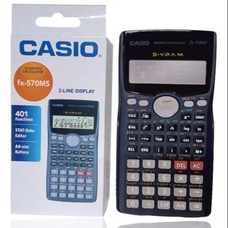 🔥Ready Stock🔥 Casio FX 570MS Scientific Calculator for school and ...